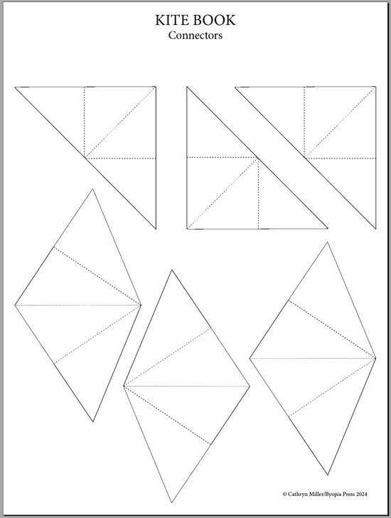A Kite-Shaped Book, Two Ways | Byopia Press
