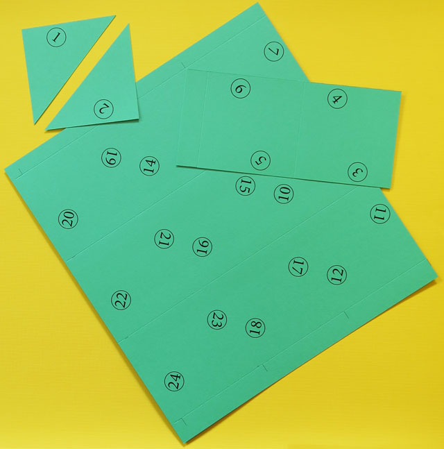 How To Make A Triangular Box With A Sliding Lock | Byopia Press