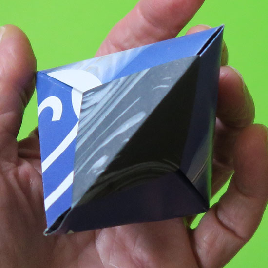 How To Make A Triangular Box With A Sliding Lock | Byopia Press
